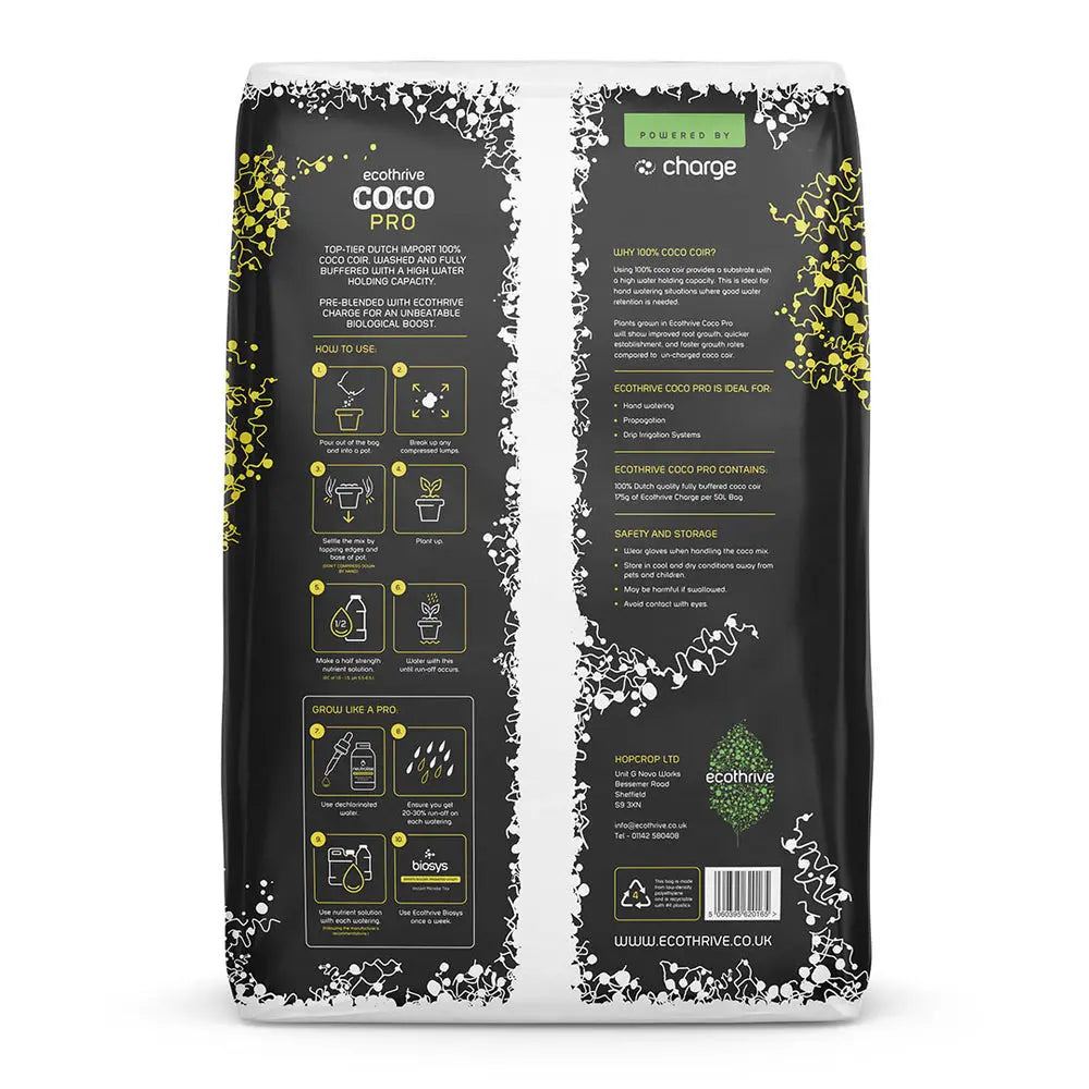 Ecothrive Coco Pro 50L – LED GROW SHOP UK