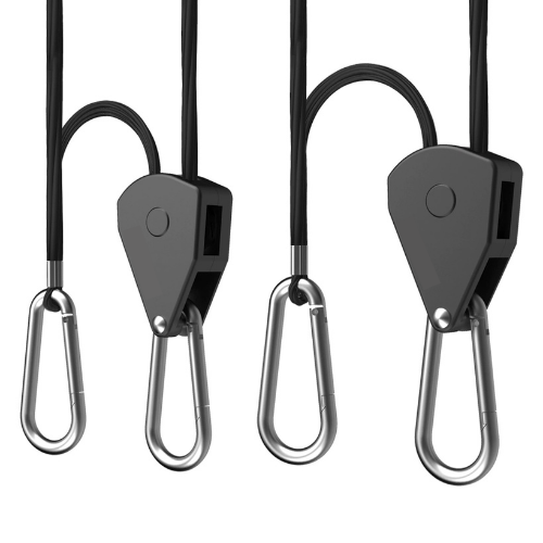 Heavy-Duty Adjustable Rope Clip Hanger, One Pair – LED GROW SHOP UK